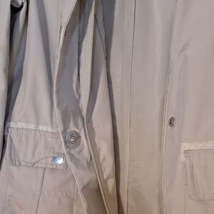 Novelti | Jackets & Coats | Luxe Layers The Shimmer Creamy Gray Novelti ...